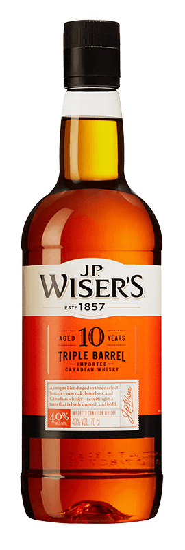 Whiskey – J.P. Wiser's Triple Barrel 10 yo | Pernod Ricard